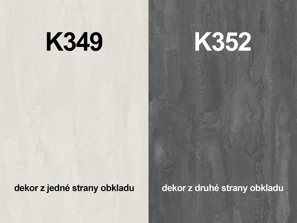 Zástěna K349 PH/K352 PH 4100/640/10 | Démos trade a.s.